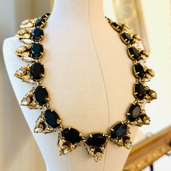 J. Crew | Jewelry | Vintage J Crew Crystal Statement Necklace | Poshmark